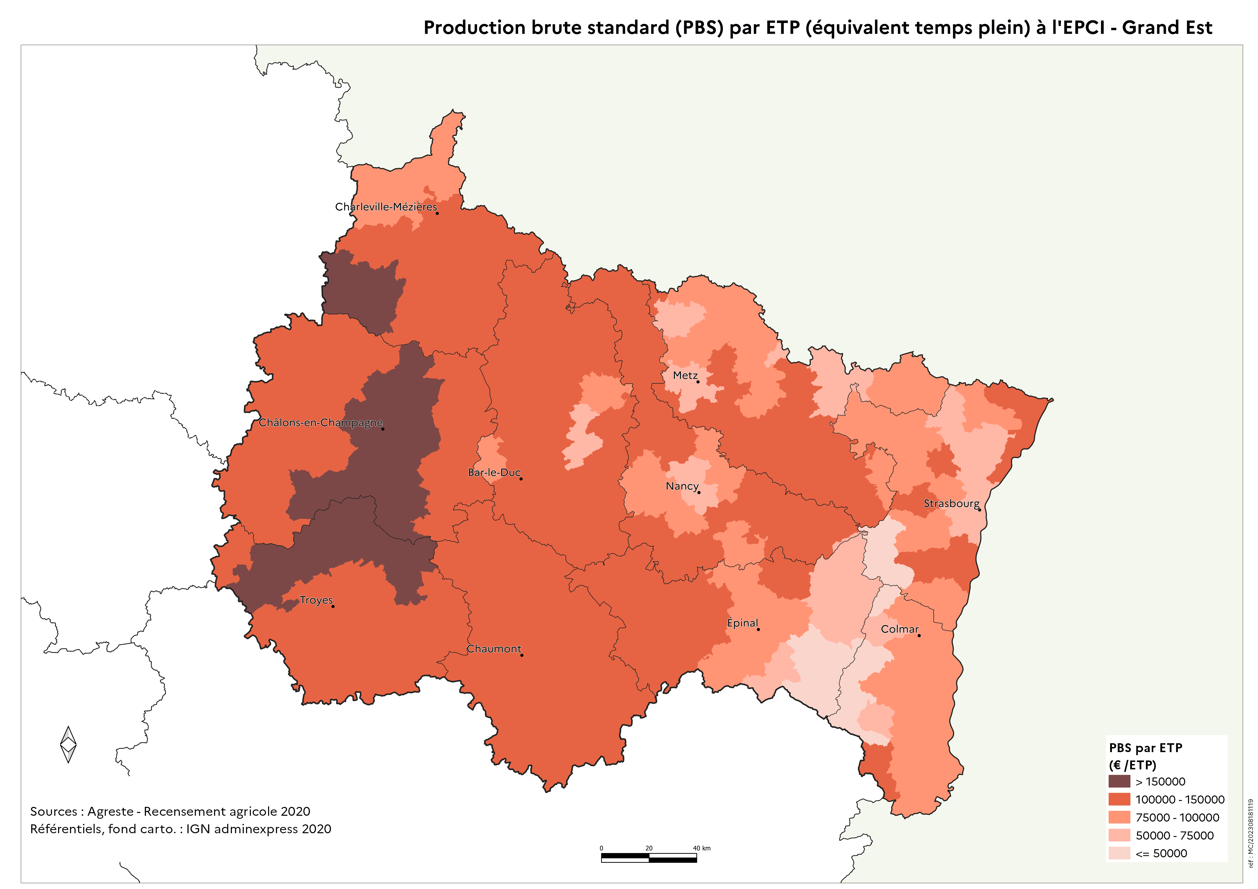 SAU et PBS par ETP | DRAAF Grand Est